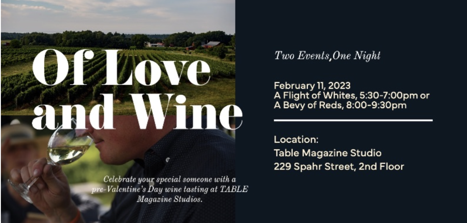 From our Friends at Table Magazine: Of Love and Wine - Farm to Table ...